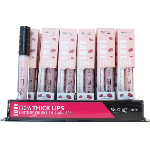 Gloss Max Love Thick Lips Cor 209 Display 36x4ml | DAC Distribuidora